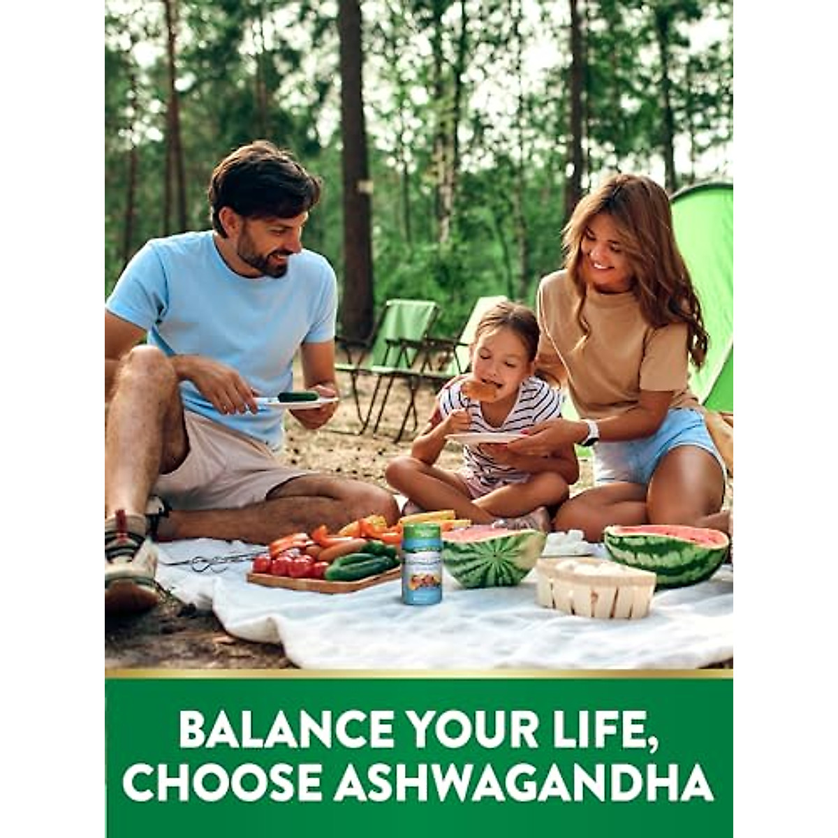 Nature's Truth Ashwagandha Gummies | 60 Tropical Flavor Gummies | Vegan, Non-GMO, & Gluten Free Supplement