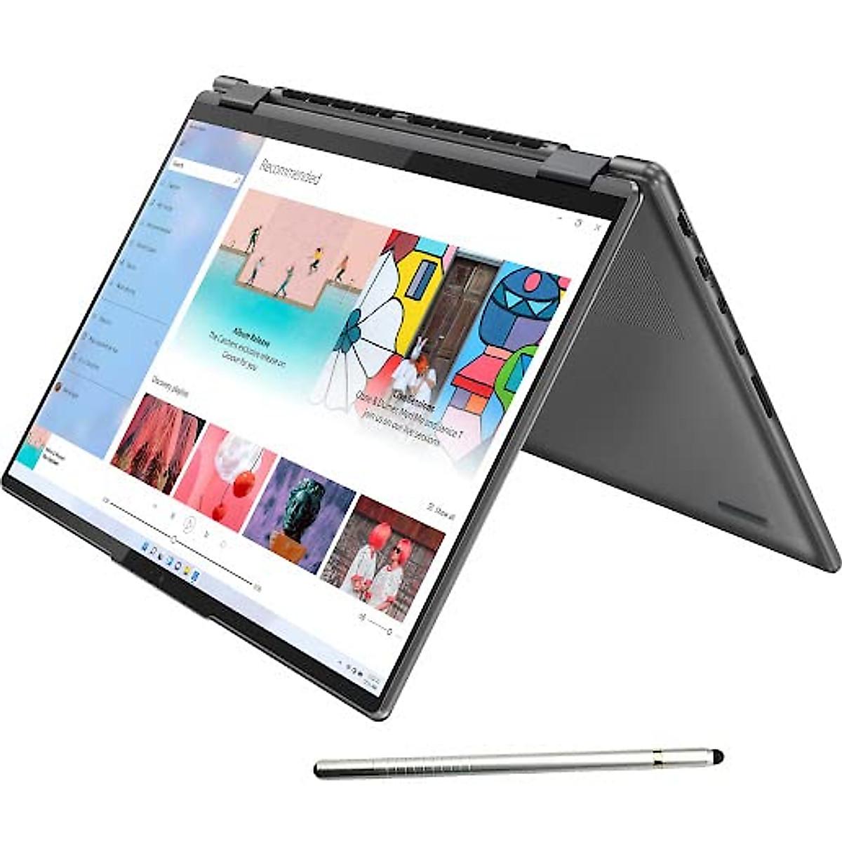 Lenovo Yoga 7i 2-in-1 Laptop, 16" 2.5K Touchscreen, Intel 12th Evo Platform 12-Core i5-1240P, 8GB LPDDR5 RAM, 256GB SSD, Intel Iris Xe Graphics, Backlit KB, FP, Win11 H, W/ Stylus Pen