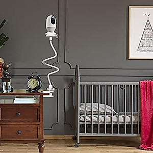 Universal Baby Camera Mount Flexible Baby Monitor Holder Shelf Compatible with Infant Optics Baby Monitor,Baby Monitor Camera Holder Strong Camera Shelf Bracket Compatible with Most Baby Monitors