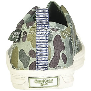 OshKosh B'Gosh Boy's Fishar Sneaker, Camo, 7 Toddler