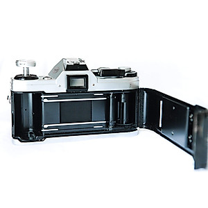 Vintage Canon AE-1 35mm SLR Camera with 50mm 1:1.8 Lens (Renewed)