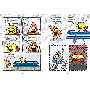 Pizza and Taco: Super-Awesome Comic!: (A Graphic Novel)