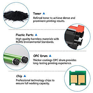 SuperInk Toner Cartridge Replacement (WITH CHIP) Compatible for Brother TN760 TN-760 TN730 to Use with HL-L2350DW HL-L2395DW HL-L2390DW HL-L2370DW MFC-L2750DW MFC-L2710DW DCP-L2550DW Printer - 1 Black