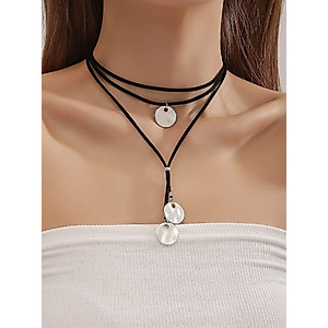 Choistily Boho Necklace for Women
