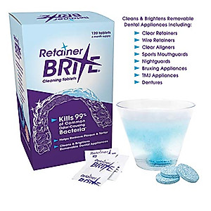 Retainer Brite Retainer brite -6 months supply- 2 boxes pack -192 tablets , 192 Count