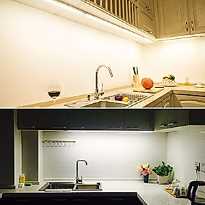 jimwhen 4 Pack T8 LED Light Tube Bulbs, 2FT LED Nano Tube Light,9W (18W Equiv), 5000K Daylight,Ballast Bypass,Single-Ended Power,Milky Cover,G13 Fluorescent Tube Replacement Lights