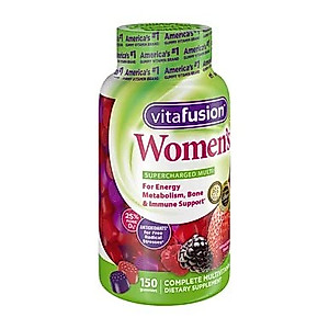 Vitafusion Women's Daily Multivitamin Gummy 150 count