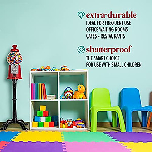 Gumball Machine Acrylic"SHATTERPROOF" Replacement Bowl Ball for 15inch Gumball Machines - Compatible with The Candery and Most Other 15inch Models