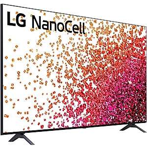 LG NanoCell 75 Series 65” Alexa built-in 4k Smart TV (3840 x 2160), 60Hz Refresh Rate, AI-Powered 4K Ultra HD, Active HDR, HDR10, HLG (65NANO75UPA, 2021)