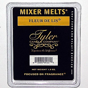 Tyler Candle Mixer Melts Set of 4 - Fleur de Lis