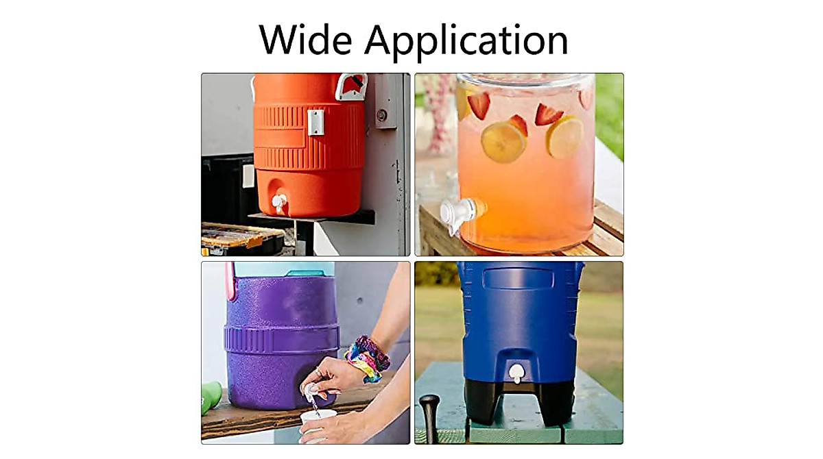 Push Button Spigot Replacement for Beverage Coolers