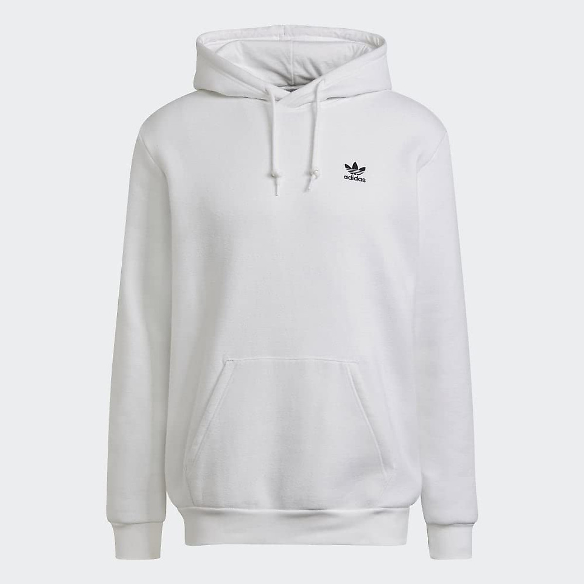 adidas Originals Men's Adicolor Essentials Trefoil Hoodie, White, XX-Large