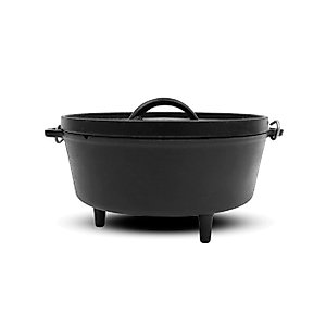Pit Boss 14” Cast Iron Dutch Oven, Black