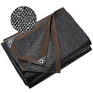 40% Shade Cloth Garden Shade Mesh Net with Grommets - Sun Shade Cover for Pergola, Patio Plants, Greenhouse, Chicken Coop, Outdoor (10Ft x 16.4Ft)