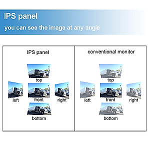 Truck Bus Digital Wireless Backup Camera Monitor System Kit, 7 inch DVR Monitor+HD IP69K Waterproof Night Vision Rear View Reverse Camera for Van Trailer 5th Wheel Pickup RV Campers Motor Home Boat