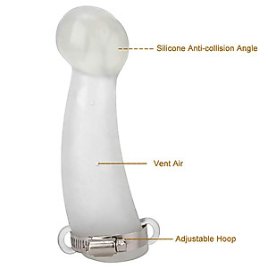 Mumusuki Round Cornered Silicone Calf Cattle Bull Cow Horn Anti Fight Protector Farm Accessory