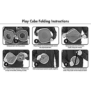 Kitty City Pop Open Jungle Combo,Collapsible Cat Cube, Play Kennel, Cat Bed, Tunnel, Cat toys