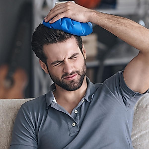 Ice Bag 9 inches- Convenient and Reusable Ice Bag for Injuries, Muscle Aches, Scrapes, or Strains – Easy to Use Ice Bag for Knees – Durable and Reliable Cold Packs