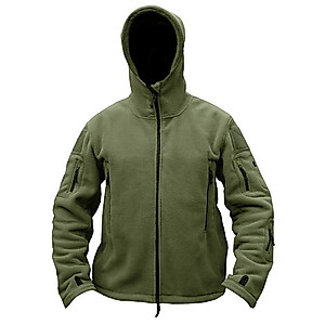 ReFire Gear Men's Warm Military Tactical Sport Fleece Hoodie Jacket