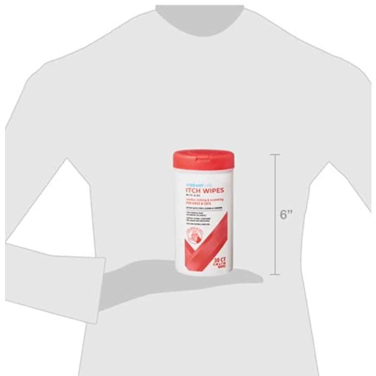 VibrantLife Itch Wipes with Aloe (30 Count)