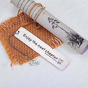 Class of 2023 Graduation Gifts for Her Him Inspirational Retirement Bookmark Christmas Anniversary Birthday Gift for Women Men Boy Girl Kid Book Lover Boss Coworker Leaving Promotion New Dad Mom Gift