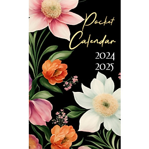 2024-2025 Pocket Calendar For Purse: Stay Productive and Stylish with Our Elegant 2 Year Monthly Planner 2024-2025