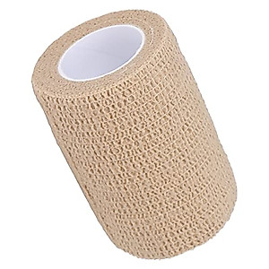 3 Inch X 5 Yards Self Adhesive Bandage, Breathable Elastic Cohesive Tape Wrap for Sports Injury Wrist Sprains