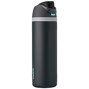 Owala FreeSip Insulated Stainless Steel Water Bottle with Straw and Silicone Protective Boot - 32oz Capacity Keeps Drinks Cold 24 Hours