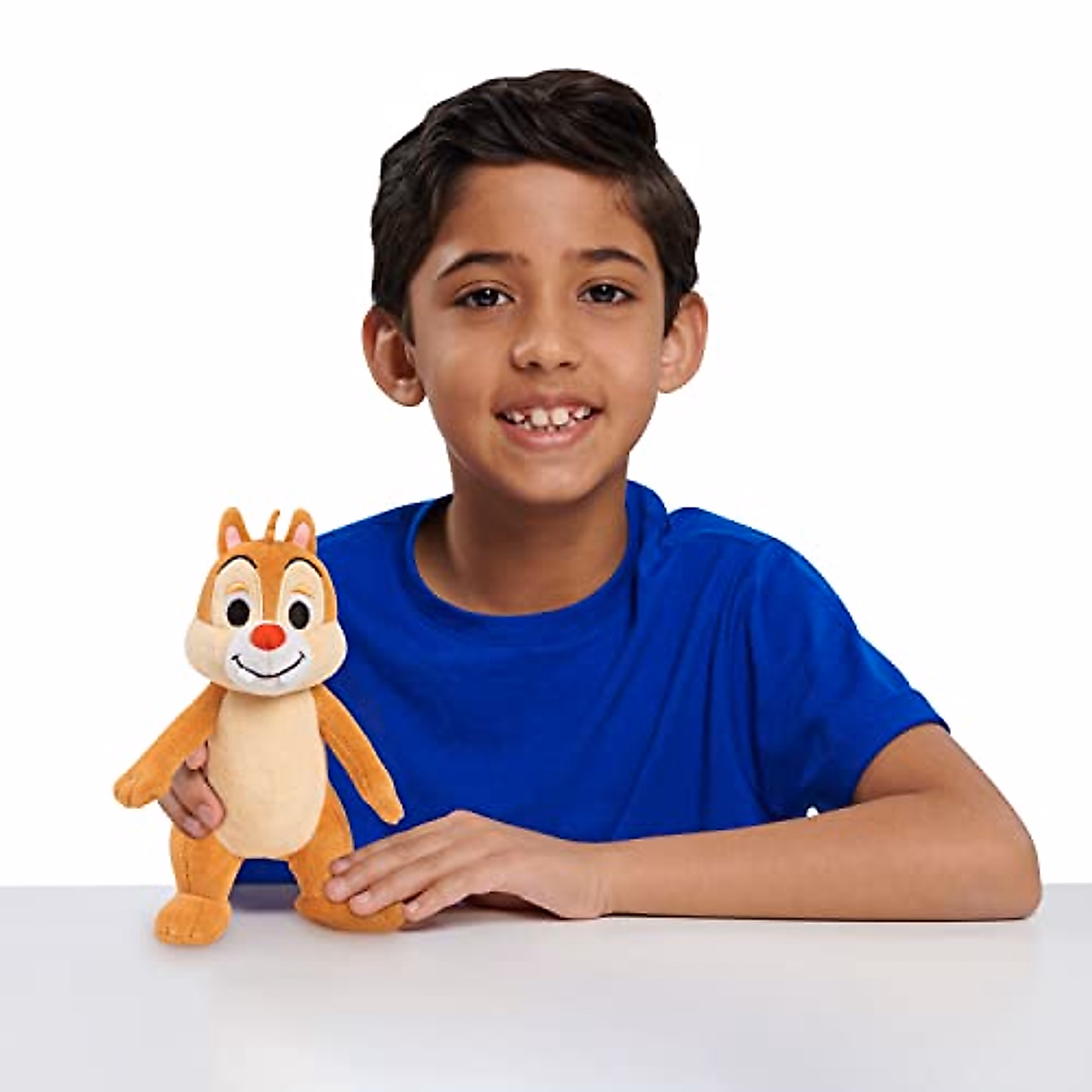 Disney Classic 6-inch Bean Plush Dale Small Stuffed Animal, Chipmunk, Super Soft Plush, Kids Toys for Ages 2 Up by Just Play
