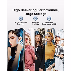 VIQEE M13Pro Unlocked Cell Phone, 6.7" HD Screen Unlocked Phones, 6+256GB Dual SIM Android 13 Smartphone with 256G Memory Card, Fingerprint Lock & Face ID, Long Battery Life (Green)