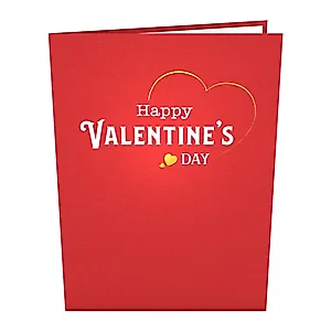 Lovepop Valentine’s Day Love Bear Pop Up Card, 5” x 7” - 3D Valentine Greeting Cards, Pop Up Cards, Romantic Card, Love Cards for Her, Anniversary Card, Cards for Kids