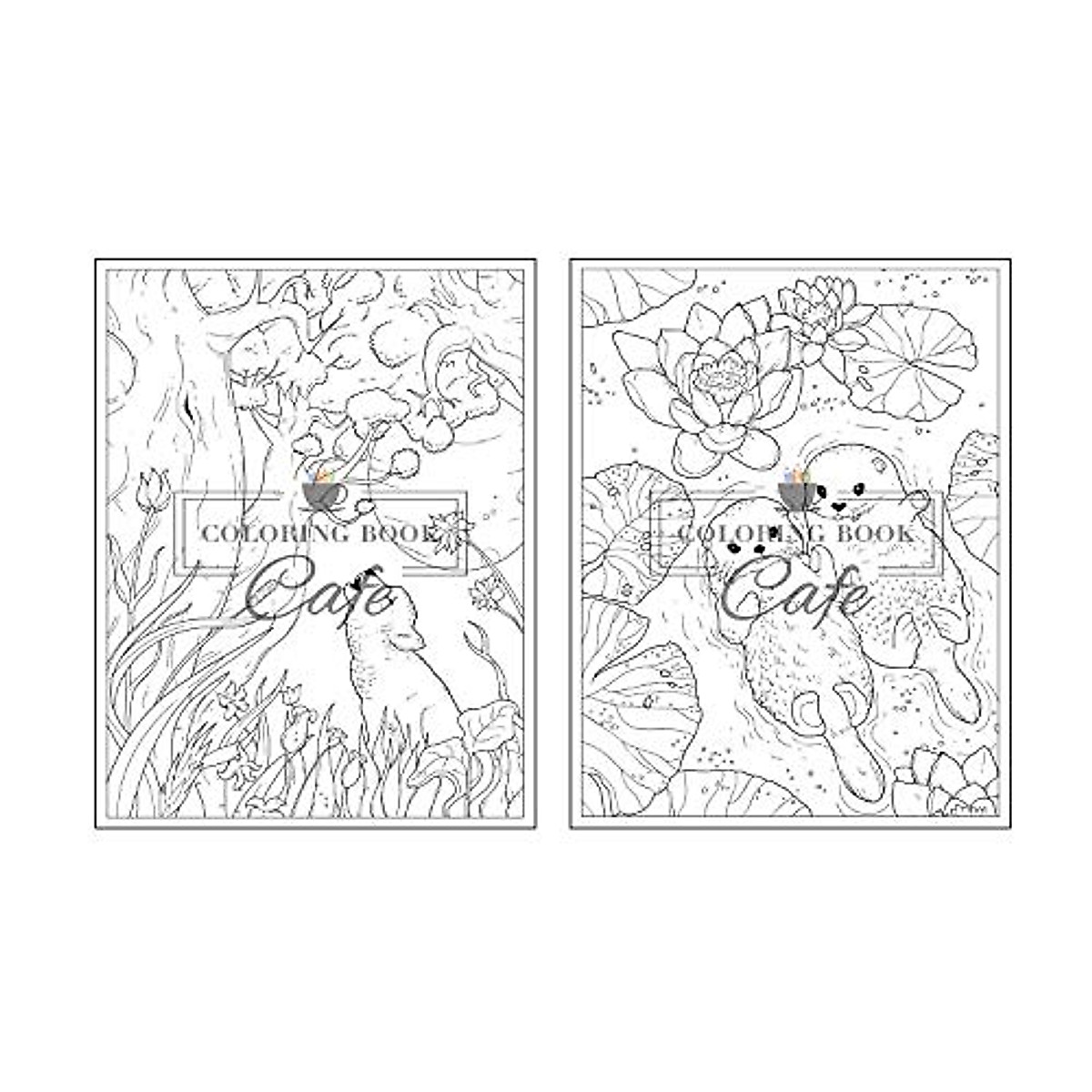Baby Animals Coloring Book: An Adult Coloring Book Featuring Super Cute and Adorable Baby Woodland Animals for Stress Relief and Relaxation Vol. I