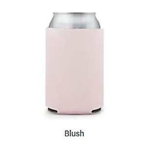 Can Cooler Sleeves Blank Poly Foam (12, Blush)