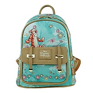 KBNL Tigger 11 inch Faux Leather Mini Backpack - A21774, Multicoloured, Medium