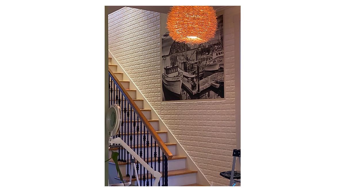 10PCS 3D Brick Wall Stickers for Stylish Home Decor