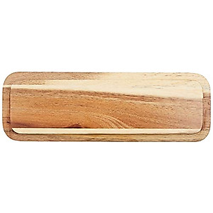 Kanshu Cutlery Case, Brown, Size: 1.6 x 10.6 x 3.5 inches (4 x 27 x