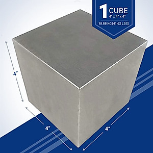 The 4" Tungsten Cube - Biggest Size