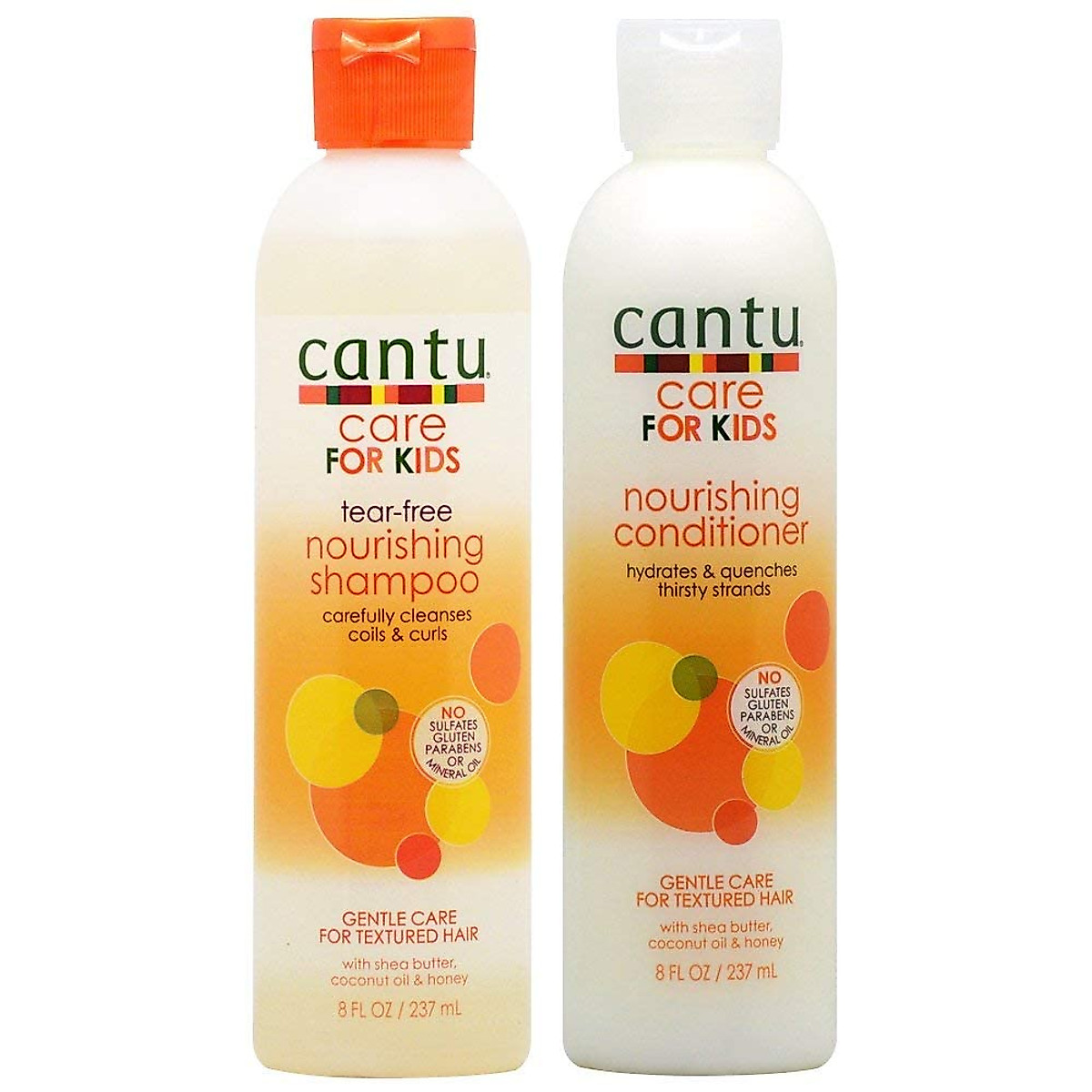 Cantu Care for Kids Nourishing Shampoo & Conditioner & Leave-in Conditioner "Set"