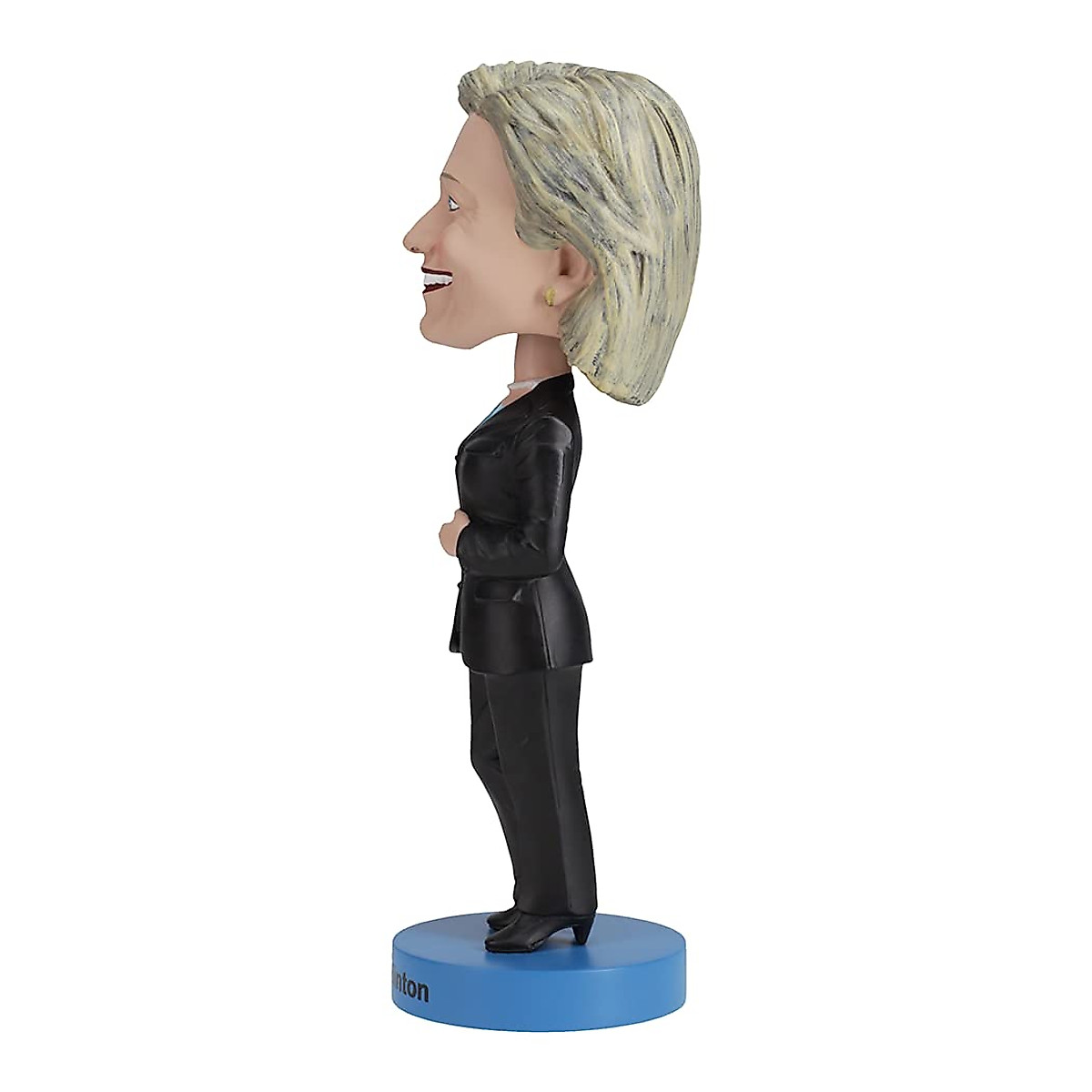 Royal Bobbles Hillary Clinton Bobblehead, Premium Polyresin Lifelike Figure, Unique Serial Number, Exquisite Detail