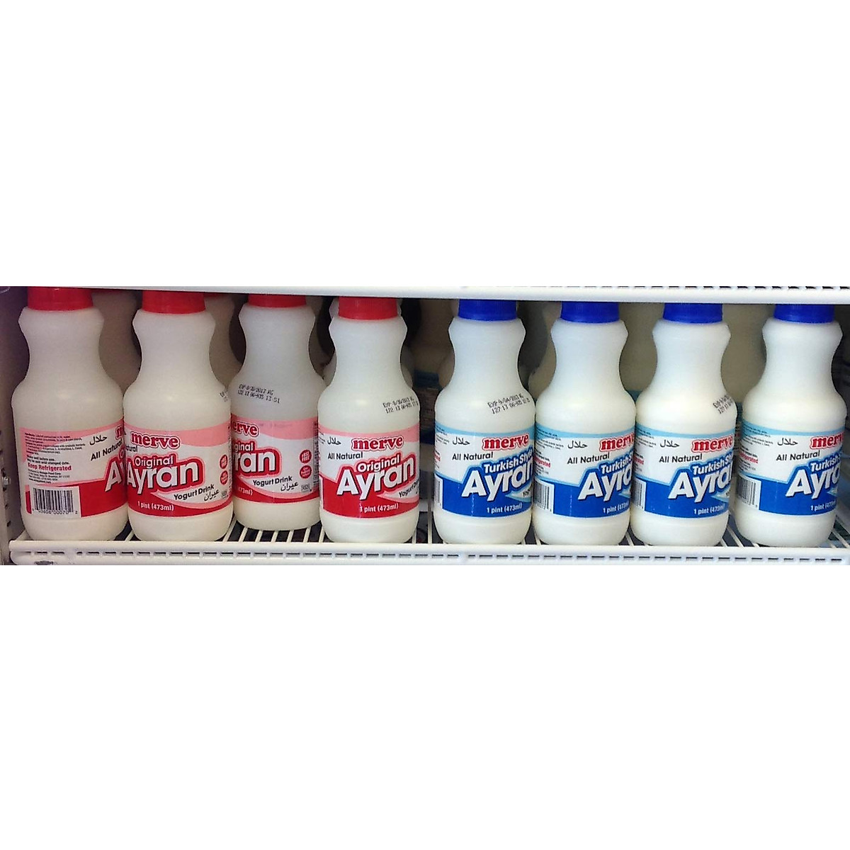 Merve Yogurt Drink - 16 oz x 12 bottles by Basil Grocery