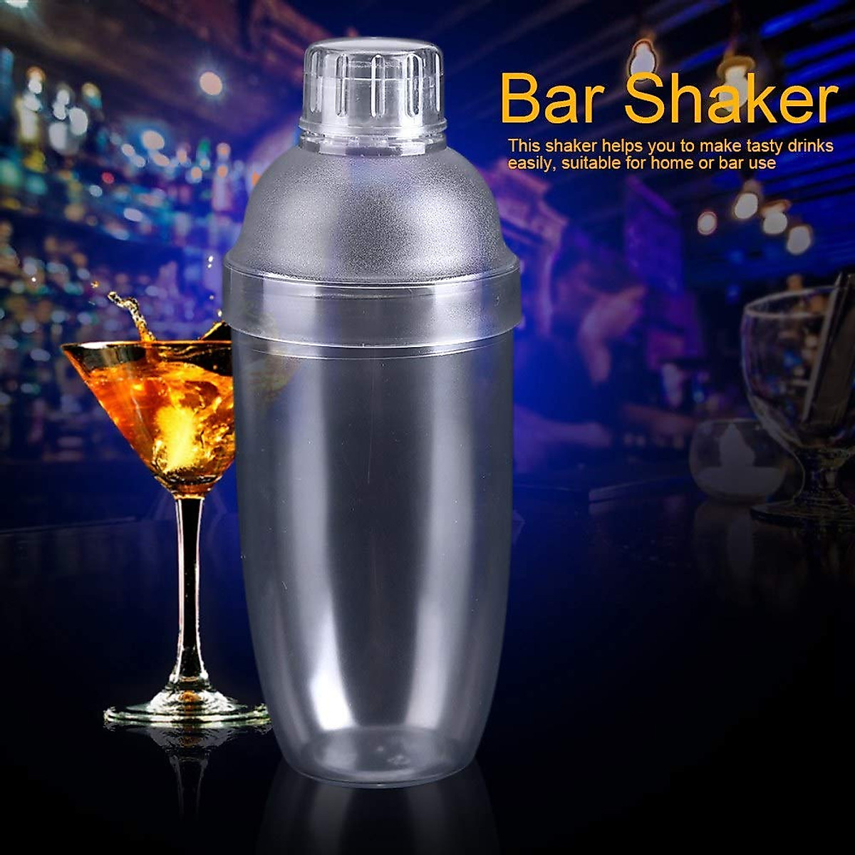 Plastic Shaker Snow Grams Cup Shaker With Scale Bartender Pc Milk Teapot 700cc Bartender Cocktail Shaker With Espresso