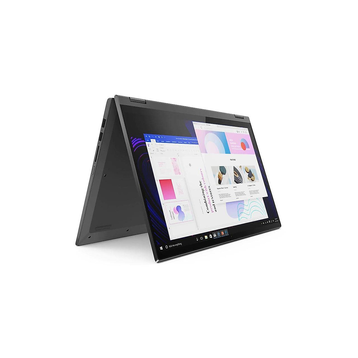 2022 LENOVO IdeaPad Flex 5 15.6" Touchscreen 2-in-1 Laptop AMD Ryzen 5 5500U 6 Cores 8GB DDR4 512GB NVMe SSD Radeon Graphics HDMI USB-C Fingerprint Backlit Keyboard Windows 11 w/ 32GB USB