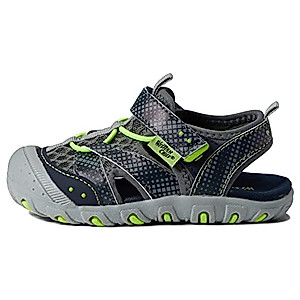 Western Chief Boy's Beachcomber Sandal (Toddler/Little Kid) Navy 10 Toddler M