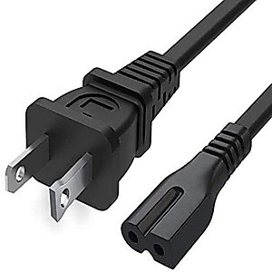 SupplySource 6ft AC Power Cord Cable for Monster Rockin Roller Mini RR-Mini Bluetooth Speaker
