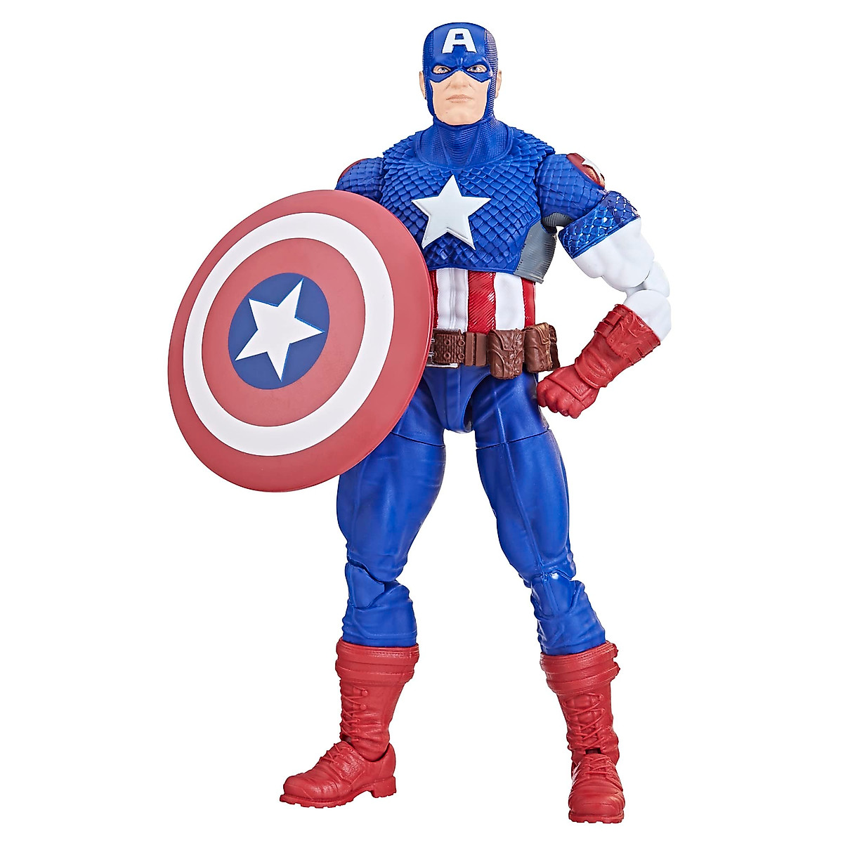 Marvel Legends Series: Ultimate Captain America Ultimates,Classic Comic Collectible 6 Inch Action Figure