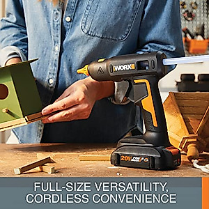 Worx 20V Power Share Full-Size Hot Glue Gun WX045L.9- (Tool Only)