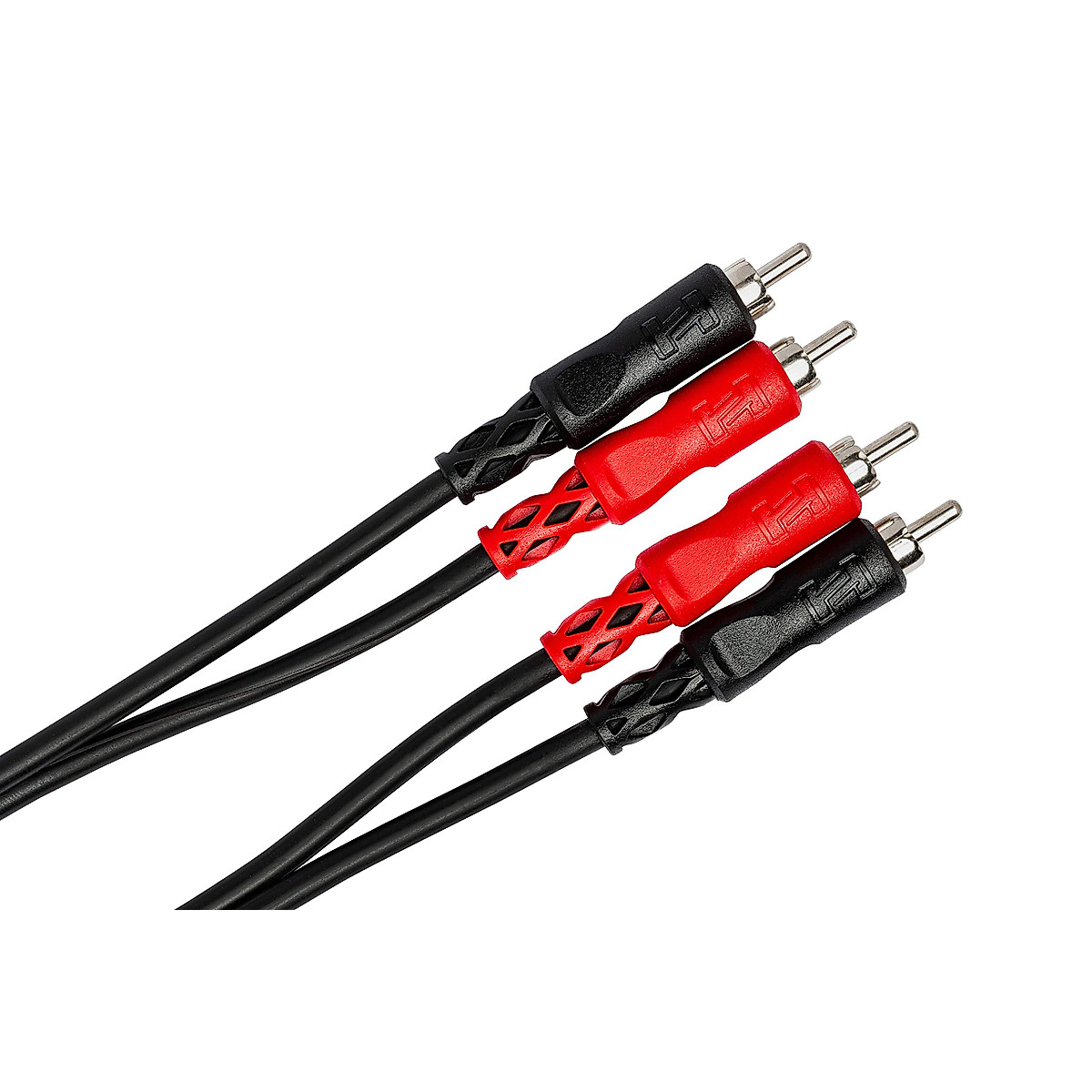 Hosa CRA-201 Dual RCA to Dual RCA Stereo Interconnect, 1 Meter