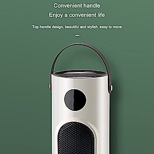 Outdoor Garden Heater Household Tower Heater Ceramic Heating Hot Air Electric Heater Fan Blower Winter Warmer Machine Radiator Bedroom 2000W Patio Heater (Color : Grey)