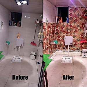 Yifely Colorful Brick Stone Shelf Drawer Liner Removable Furniture Paper Countertop Wall Sticker 17.7inch by 9.8 Feet