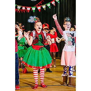 MSMAX Ballet Shoes for Girls Toddler Boys Split Sole Dance Slipper Gold Costume Shoes 6 M US Big Kid